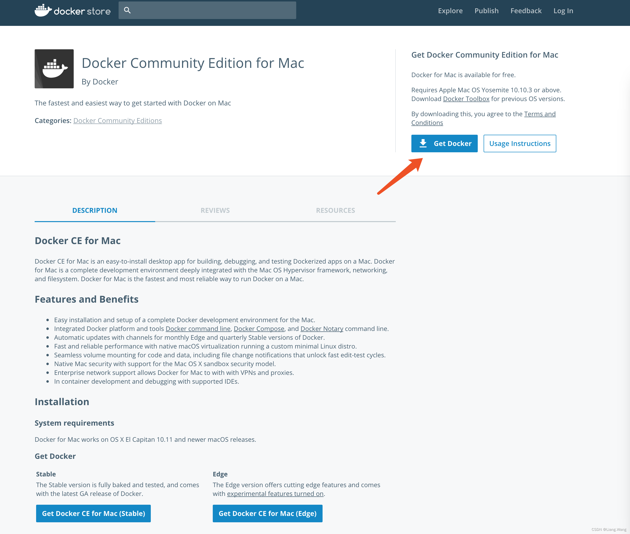 在Mac上安装docker，并启动docker-oracle_mac 启动docker-CSDN博客
