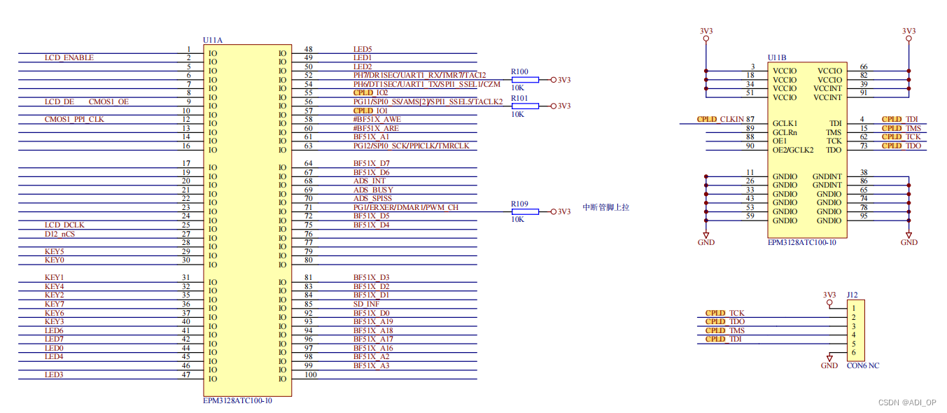 BF518/BF516/BF514/BF512系列DSP的开发教程六十九：DSP+CPLD的软硬件设计_dsp+cpld 开发板-CSDN博客