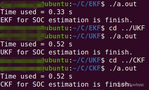 （C语言版）无迹卡尔曼滤波UKF和容积卡尔曼滤波CKF进行锂电池SOC估计的C语言版本实现_卡尔曼滤波soc c语言-CSDN博客