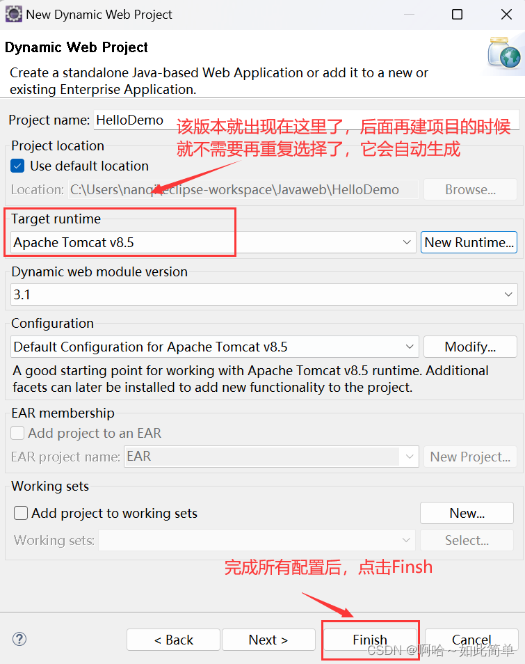 基于SSM框架的Java Web程序设计之Hello World项目实践_java web hello world-CSDN博客