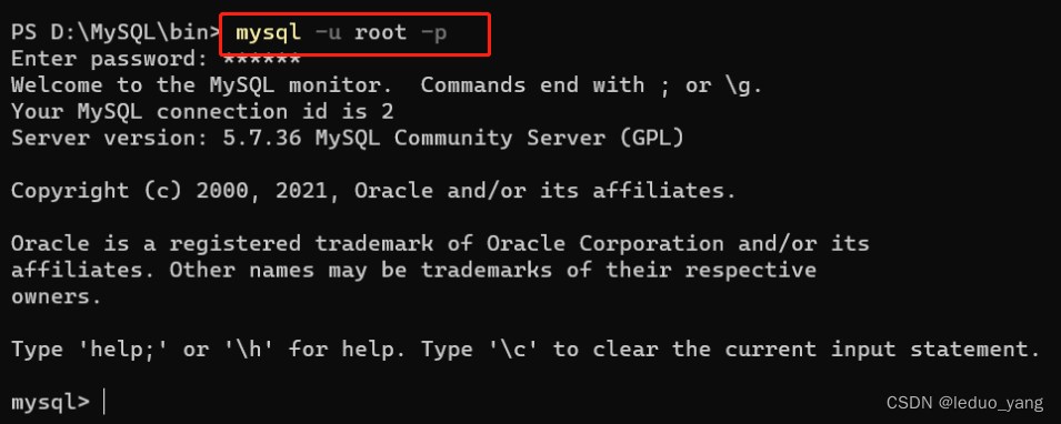 MySQL5.7.36版本安装教程（详细附图步骤）_mysql5.7.36安装教程-CSDN博客