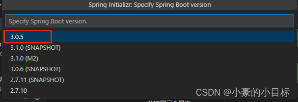 VSCode创建SpringBoot项目-CSDN博客
