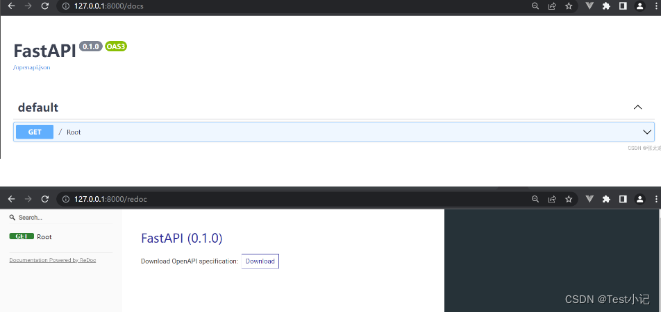 解决fastapi访问/docs和/redoc接口文档显示空白或无法加载_fastapi docs打不开-CSDN博客