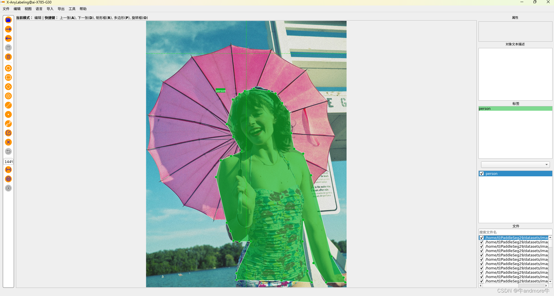 PaddleSeg训练推理及模型转换全流程-CSDN博客