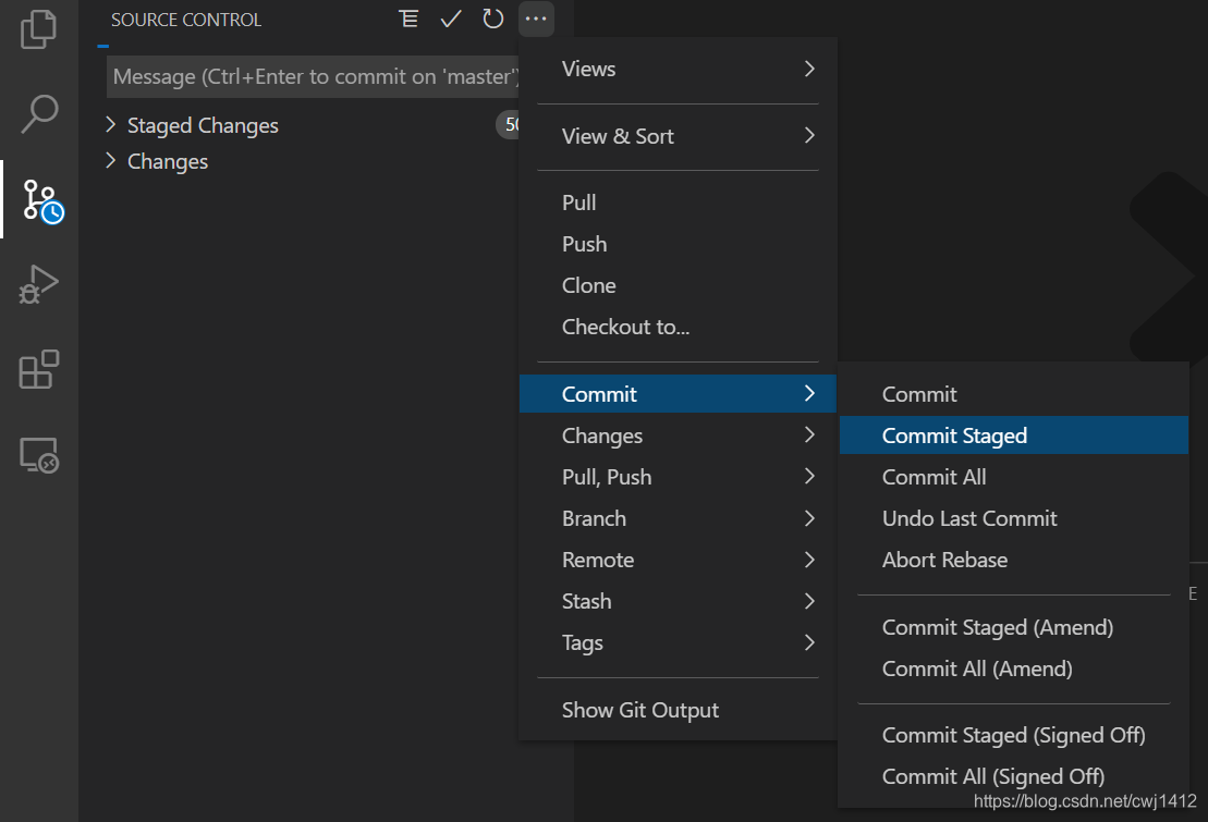 如何使用vscode上传服务器上代码到GitHub【可视化操作】_vscode source control-CSDN博客