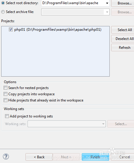 zend studio怎么导入已存在的项目_按照file->import->generalexisting project in workspa-CSDN博客