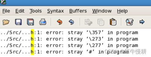 C/C++: “error: stray ‘\357’ in program“问题及其解决方法_stray357 in program怎么解决-CSDN博客
