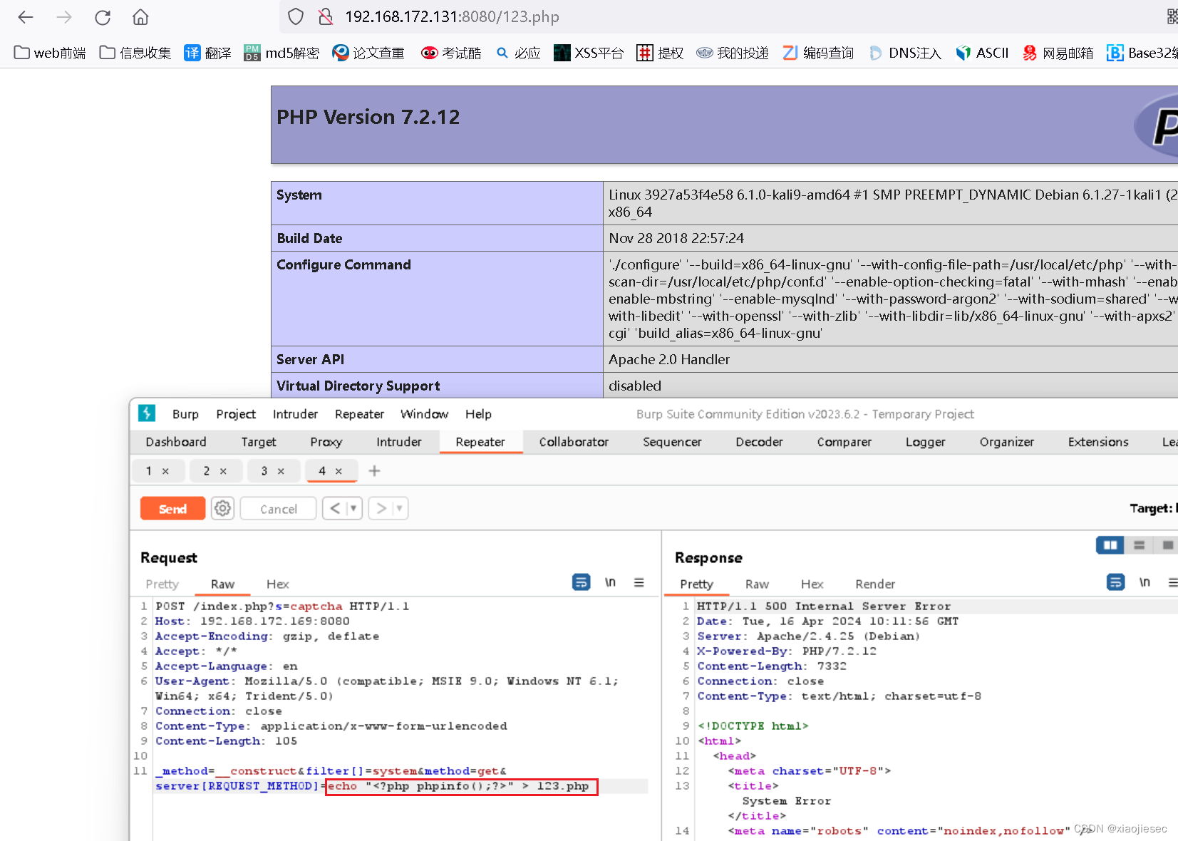 第62天：服务攻防-框架安全&CVE 复现&Spring&Struts&Laravel&ThinkPHP_&服务攻防-CSDN博客