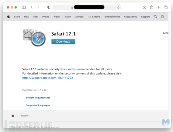 欲更新浏览器的Mac用户请注意，AMOS又出一招新“骗术”_mac amos检测-CSDN博客
