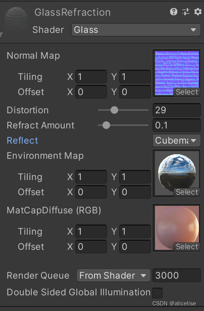 【UnityShader】使用Cubemap/Matcap制作玻璃_unity mapcap-CSDN博客