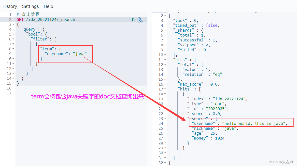 【ES笔记02】ElasticSearch数据库之查询操作（match、must、must_not、should、_source、filter、range、exists、ids、term ...