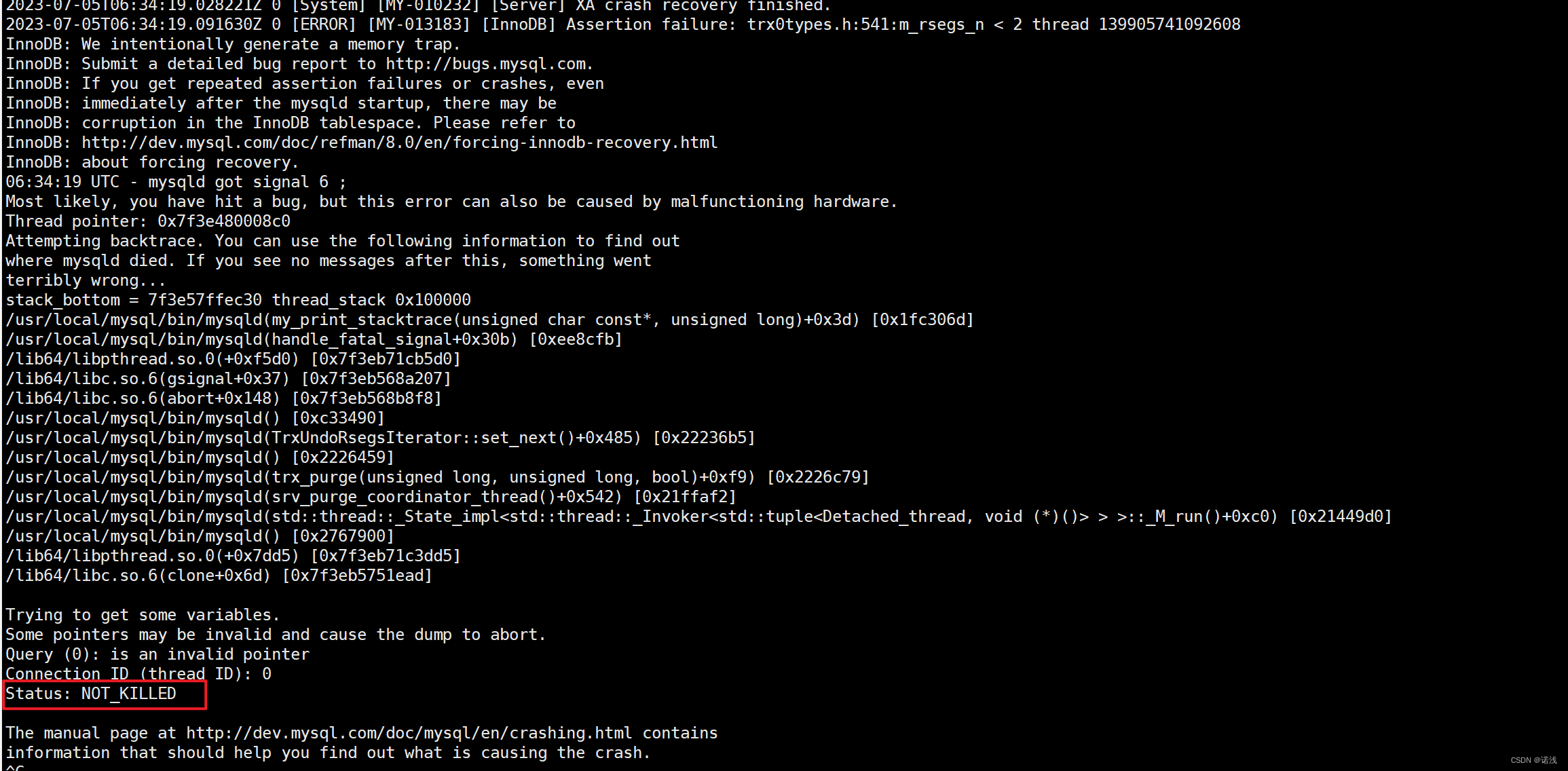 记一次Mysql无法启动的问题_mysql文件损坏无法启动-CSDN博客