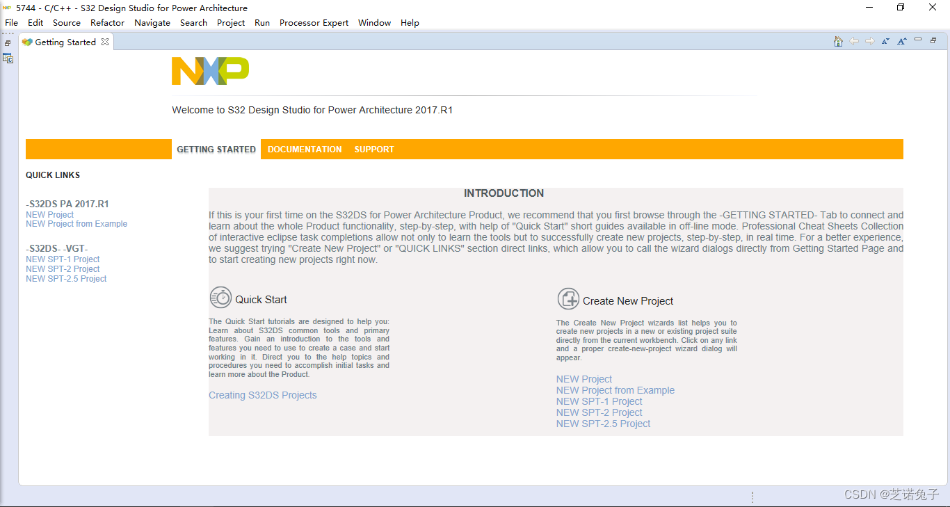 S32DS新建与调试MPC5744工程-CSDN博客