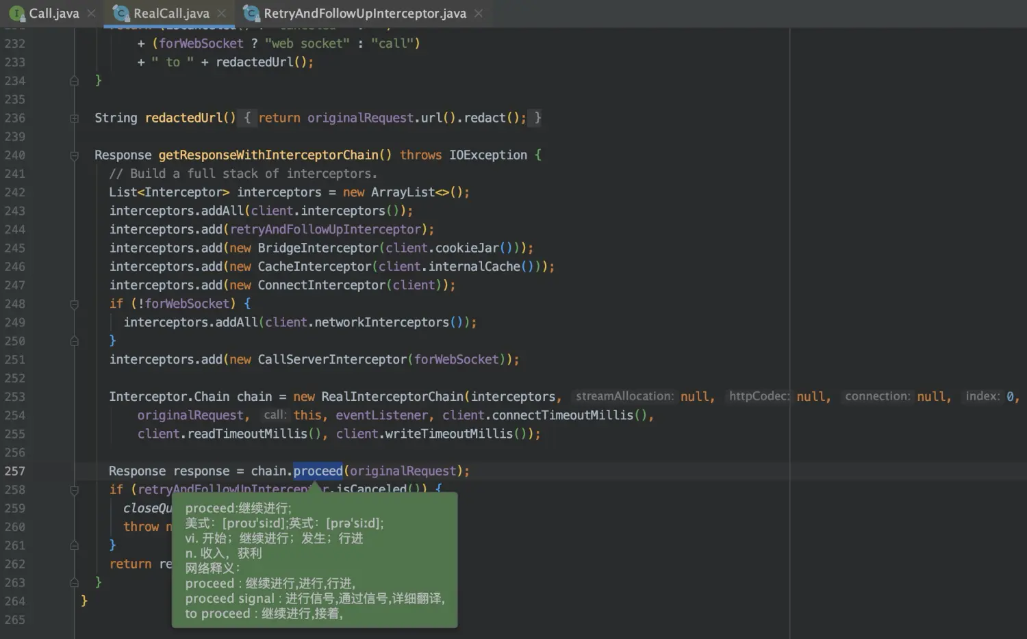 OkHttp 精讲：拦截器执行原理-CSDN博客