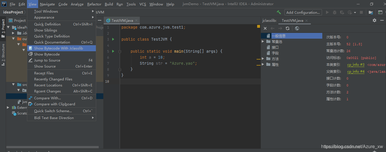 idea 安装 jclasslib 插件_idea jclasslib-CSDN博客