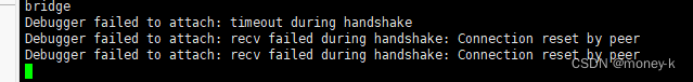 idea远程debug Debugger failed to attach: recv failed during handshake: Connection reset by peer-CSDN博客