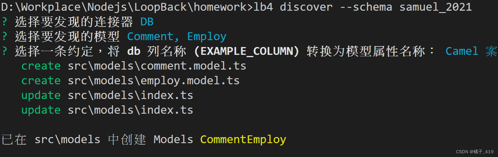 LoopBack入门（实现数据库连接与CRUD接口）_loopback教程-CSDN博客