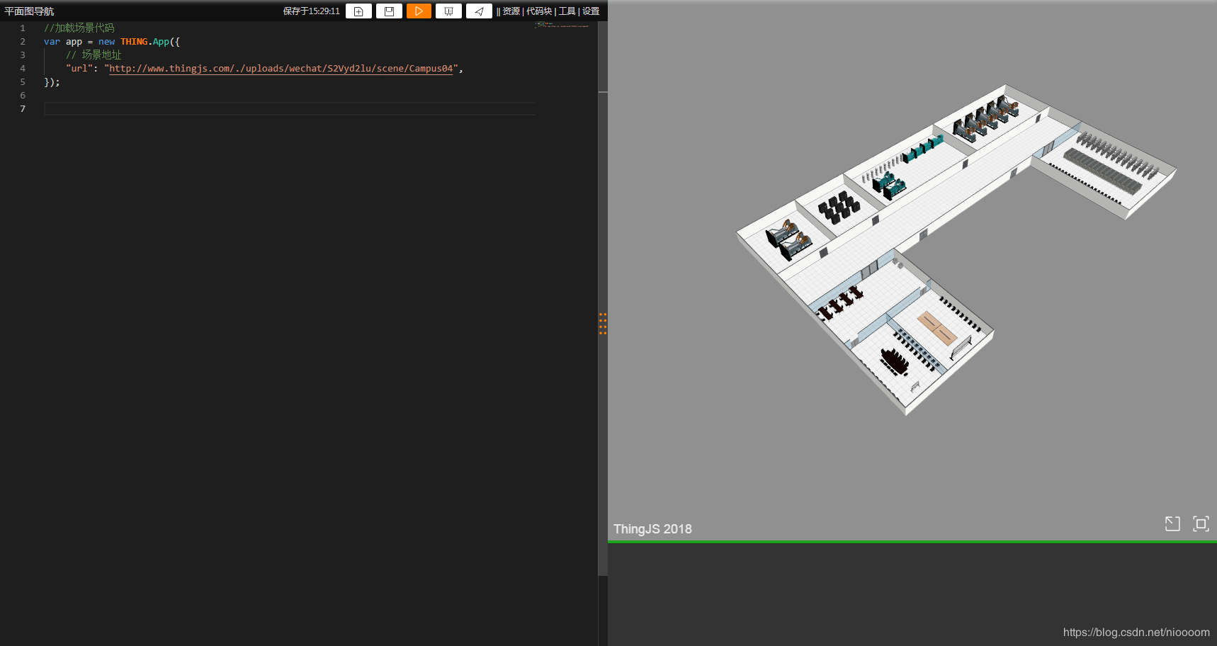 基于WebGL（ThingJS）的平面图导航,室内导航,3D聚焦-CSDN博客