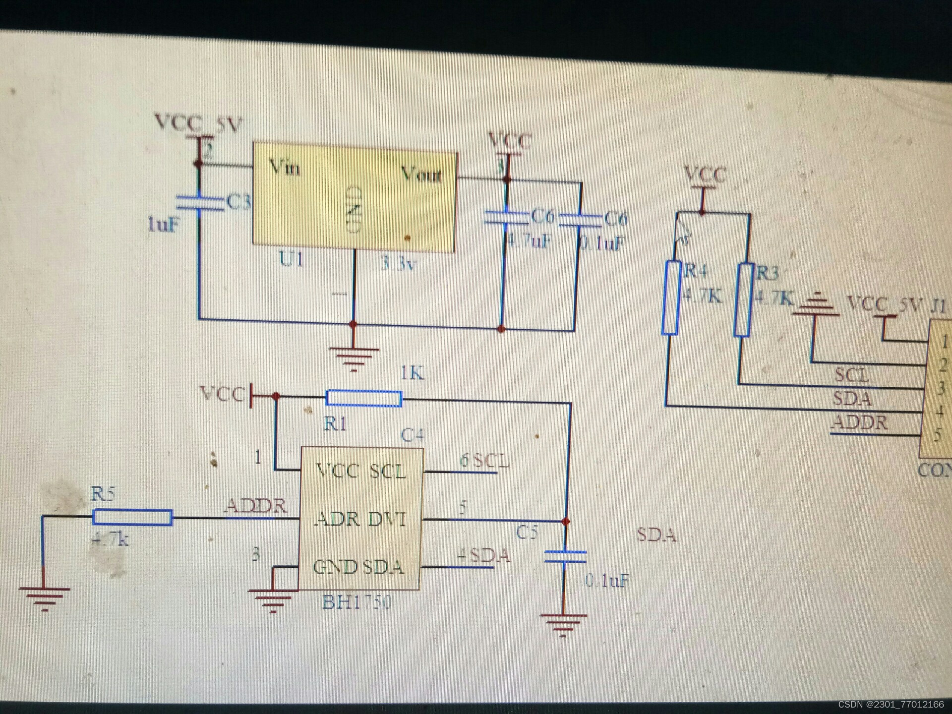 STM32和BH1750光照传感器和IIC总线通讯OLED显示程序源码_stm32光照和iic实验结合-CSDN博客