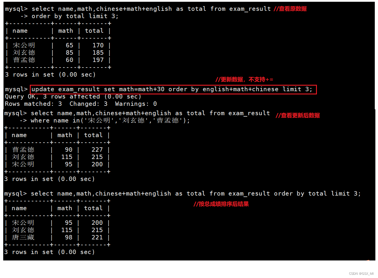 Mysql基本查询_oracle 9i 测试表-CSDN博客