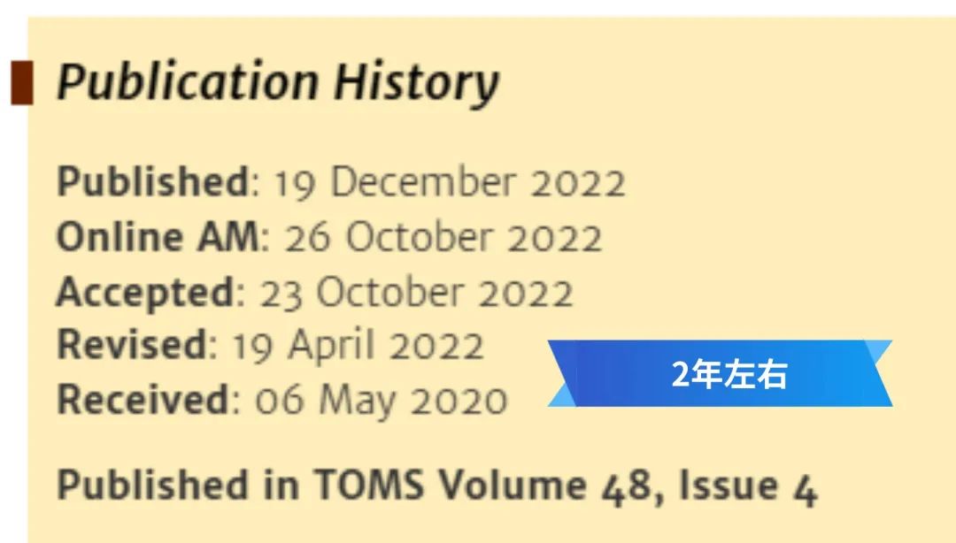 连升2级，3区变1区，这本计算机杂志当投~_acm transactions on mathematical software-CSDN博客