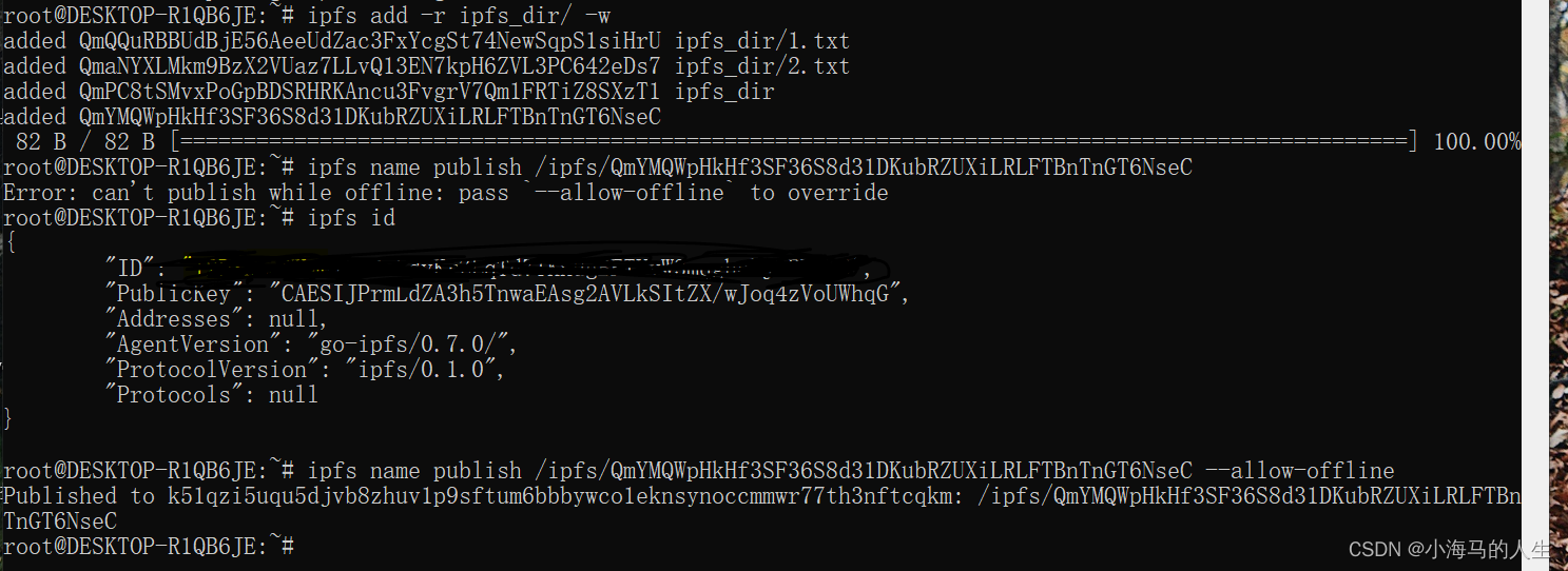 IPFS文件夹共享_ipfs如何进行安全共享-CSDN博客