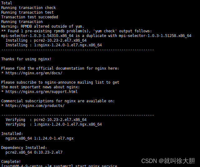 三步搞定 centos系统安装nginx服务_centos rpm安装nginx-CSDN博客