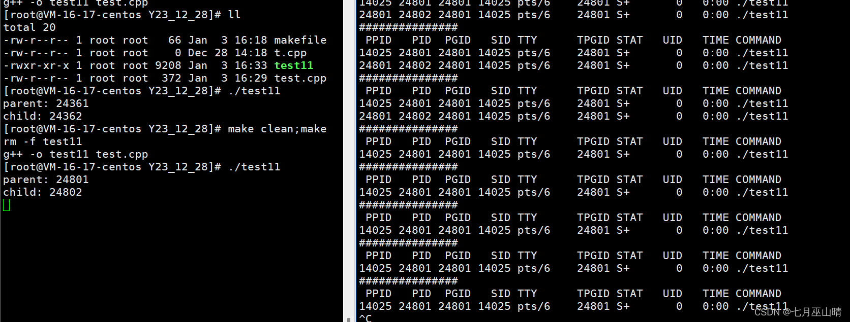 进程等待(wait和wait函数)【Linux】_wait()函数实现父子进程-CSDN博客