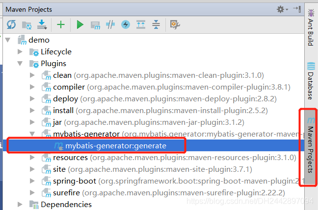 STS 、idea整合 mybatis generator 1.4.0 生成mybatis文件及各种报错处理，安装lombok_idea run as mybatis generator-CSDN博客