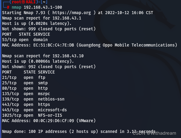 Nmap扫描技巧-CSDN博客