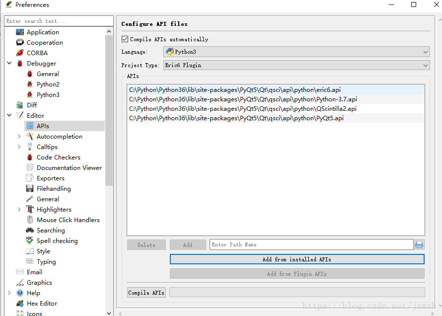 Eric6的相关配置_eric6 配置-CSDN博客