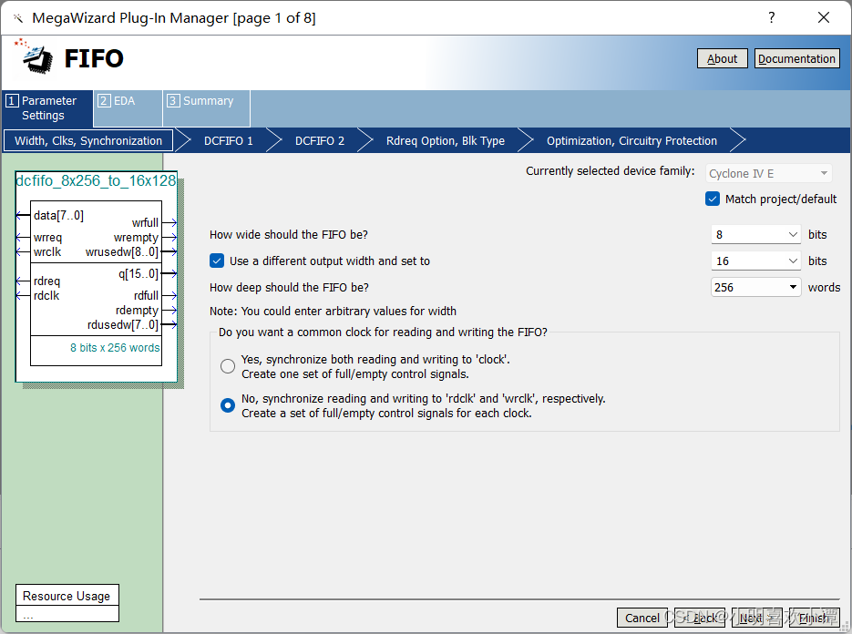 quartus 调用FIFO ip核_quartus ip fifo-CSDN博客