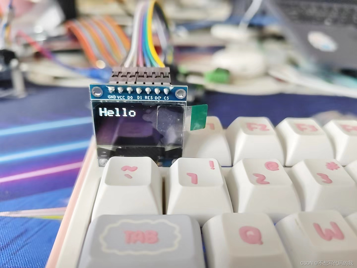Arduino入门3——库的调用,打开096寸oled的正确方式arduino Oled Csdn博客