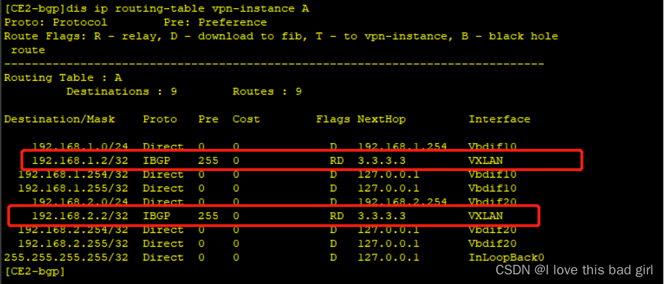 华为EVPN动态建立Vxlan隧道-分布式网关_arp collect host enable-CSDN博客