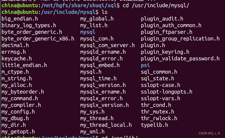 Ubuntu下C语言连接MySQL数据库教程-CSDN博客