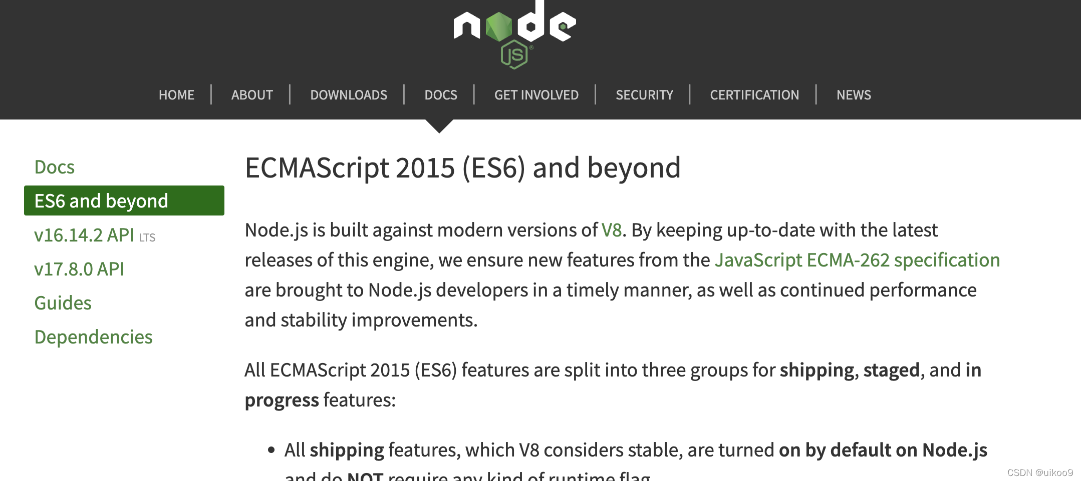 Nodejs支持es6语法_nodejs es6-CSDN博客