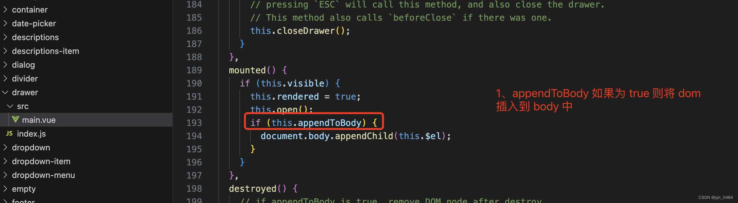element-ui drawer 组件源码分享_drawer slot-CSDN博客