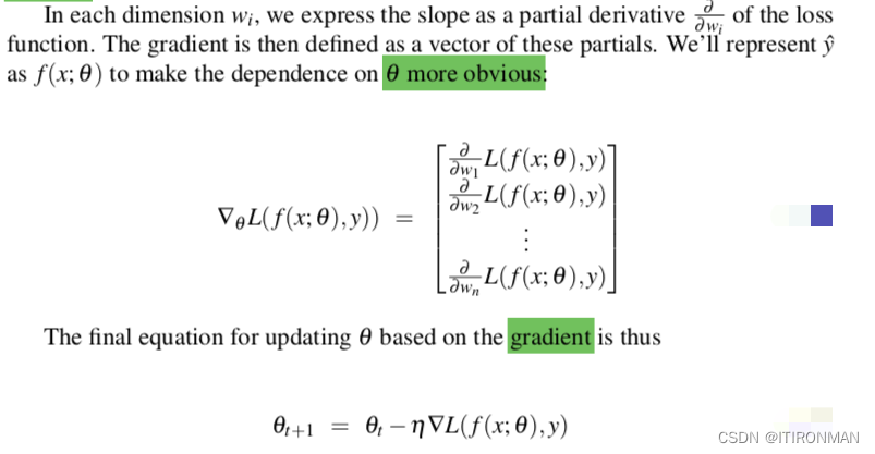 Speech and Language Processing之Gradient Descent-CSDN博客