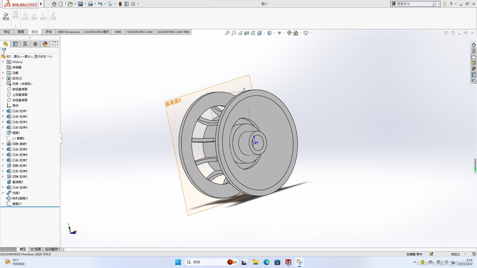 在SOLIDWORKS搭建一个简易的履带式机器人_solideworks创建机器人小车模型并导入robotstudio-CSDN博客