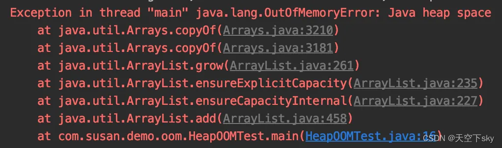 常见的OOM 问题的 6 种场景_oom场景-CSDN博客