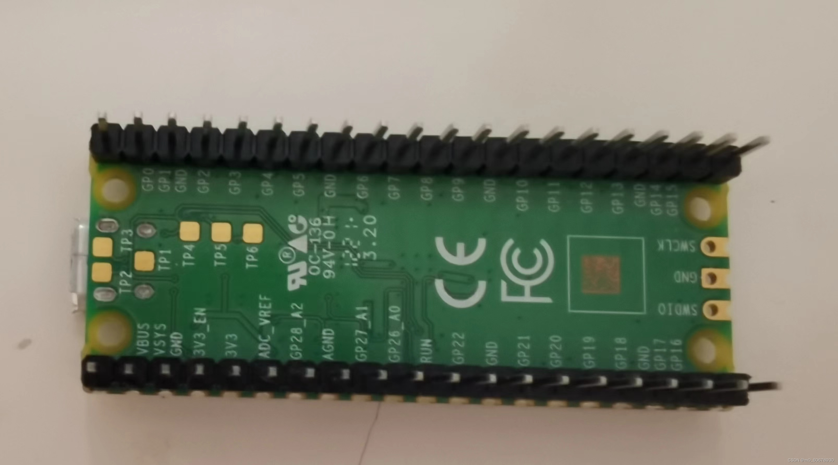 RPI pico(树莓派 pico RP2040微控制器) 教程1：刷固件_树莓派2040怎么刷固件-CSDN博客