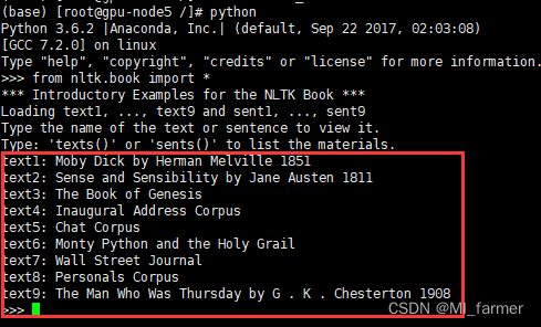 Linux NLTK 安装下载nltk_data_nltk linux-CSDN博客