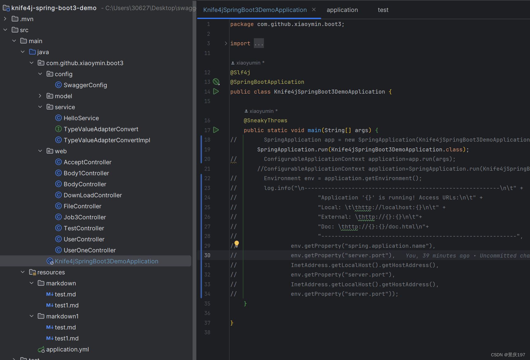 SpringBoot3整合Knife4j_springboot3 knife4j-CSDN博客