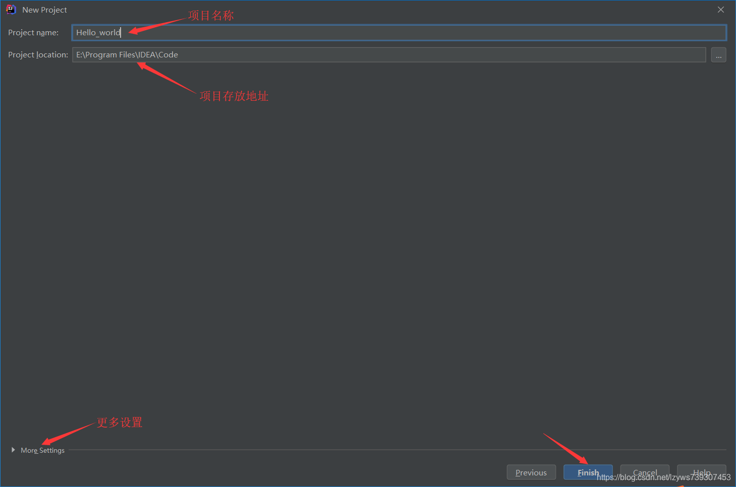 用Intellij IDEA创建第一个HelloWorld项目_idea创建一个helloworld-CSDN博客