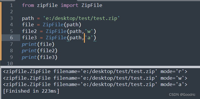 Python学习第九篇:zipfile 库操作压缩包python Zipfile Csdn博客