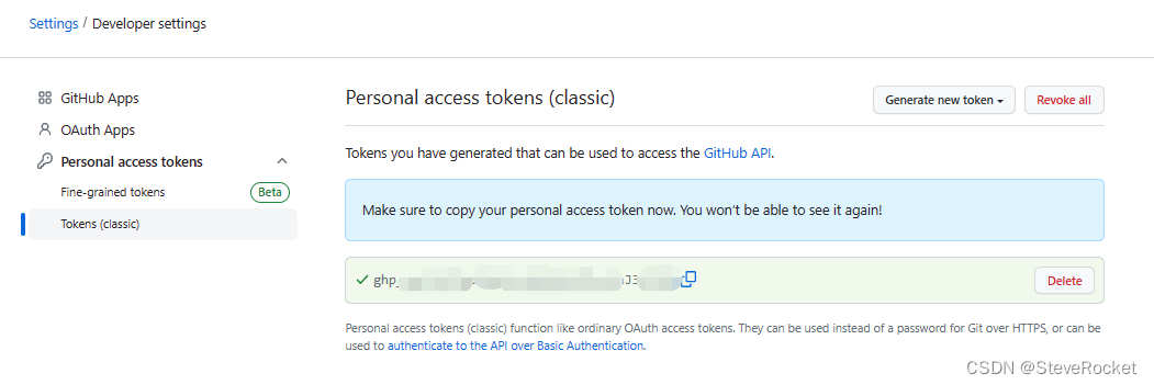 2、Git使用不完全指南：Git客户端的使用及使用Token认证方式提交代码详解(详细图文)_git token-CSDN博客