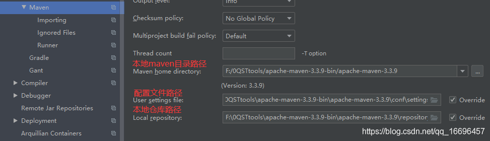 【学习笔记】IDEA中maven的使用_idea执行maven命令增加vm options-CSDN博客