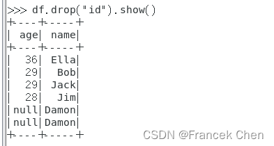 Spark编程实验三：Spark SQL编程_编程实现将rdd转换为dataframe 源文件内容如下(包含id,name,age): 1,ell-CSDN博客