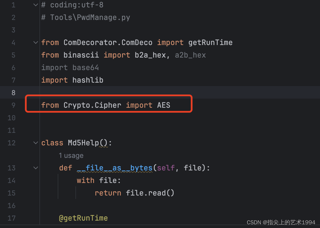 macos pip3 install pycryptodome导入from Crypto.Cipher import AES报错_unresolved reference 'crypto-CSDN博客