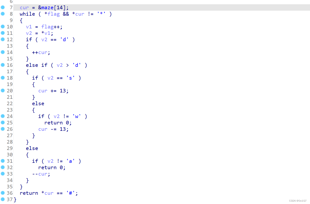 re-迷宫题学习_re ctf 迷宫-CSDN博客